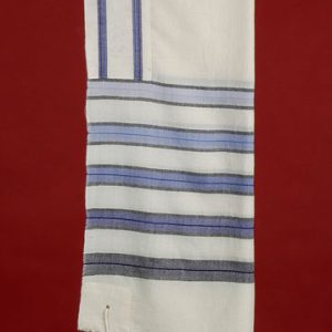 Jerusalem Tallit | Handwoven Wool Tallit Made in Jerusalem, Israel